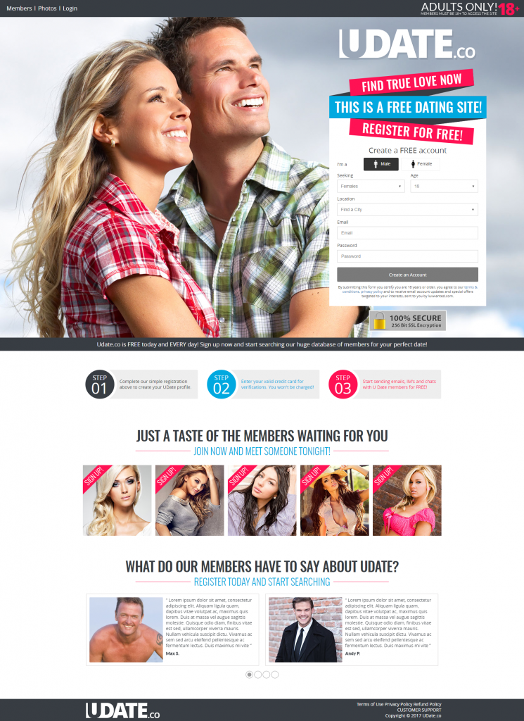 UDate » Website Design and Development Company